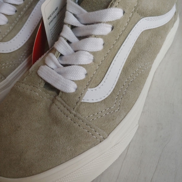 Vans | Shoes | Vans New Heiq Eco Dry Old Skool Shoes Tan Suede | Poshmark